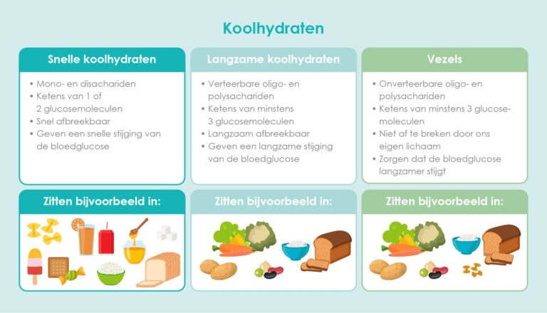Koolhydraten tellen voor de patiënt - Educatiehuis : Educatiehuis